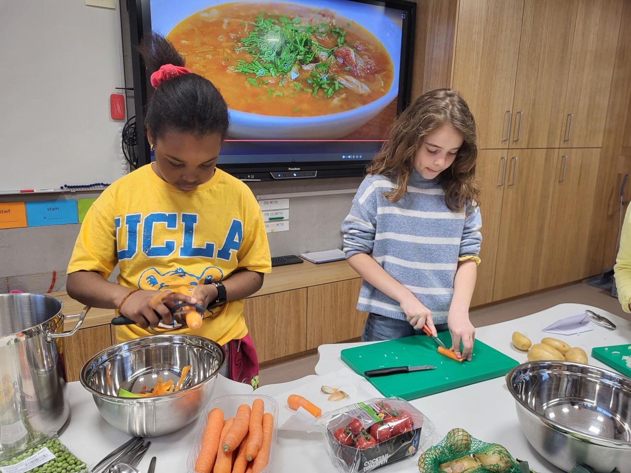 Basisschool De Kriek kiest voor goed eten | Voedsel Anders